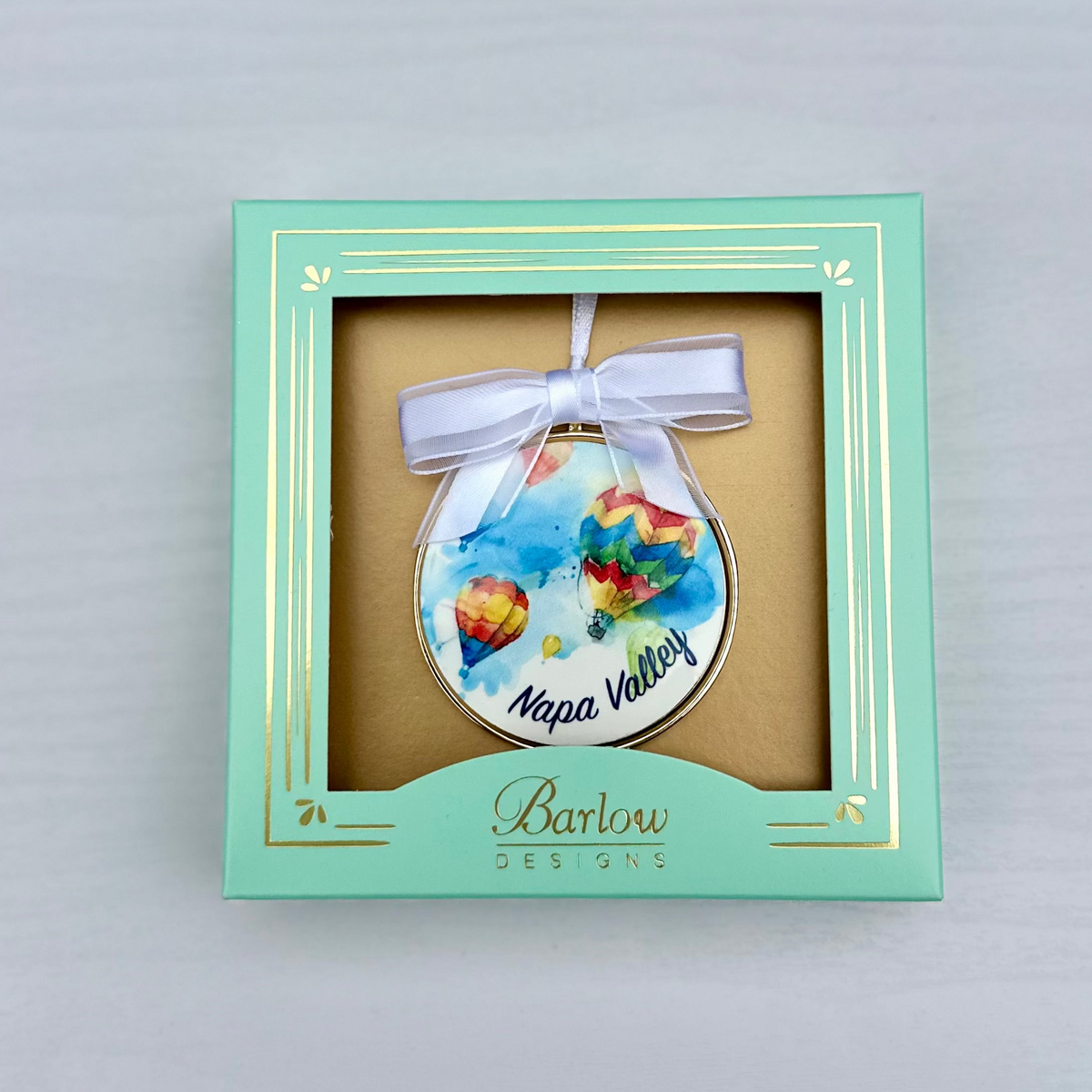 Barlow Designs Christmas Ornaments – The Bennington Napa Valley, Inc